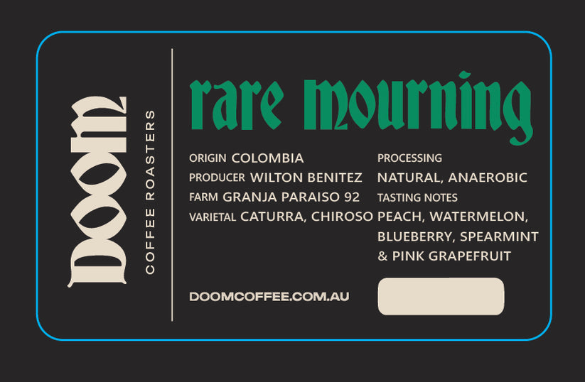 RARE MOURNING – Doom Coffee
